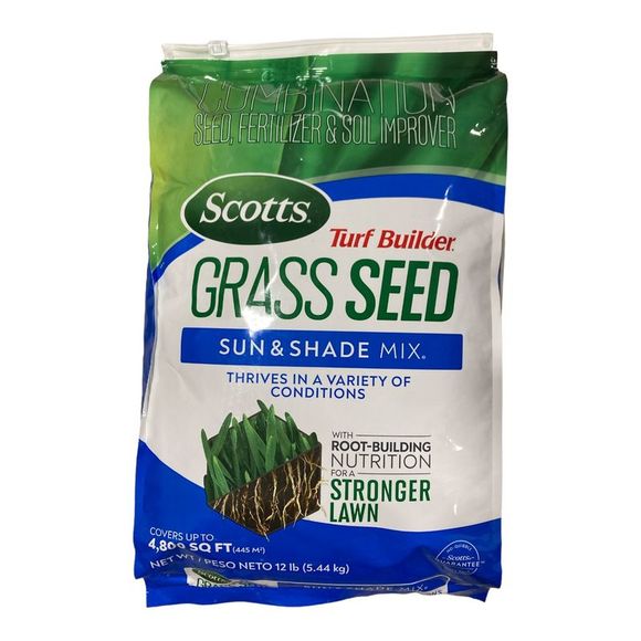 Scotts | Other | Scotts Turf Builder Grass Seed Sun Shade Mix 480 Sq Ft ...